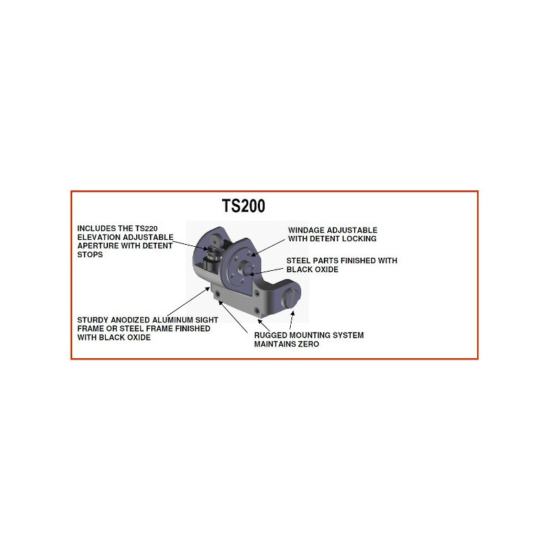 Tech Sights Aperture Sight for SKS TS200STEEL On Sale