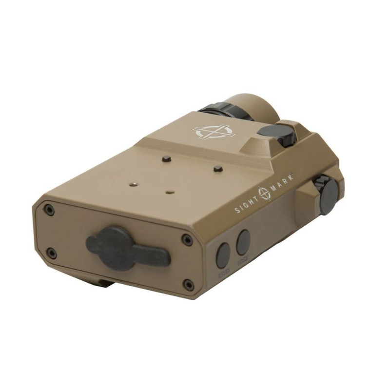Sightmark LoPro Combo Visible/IR Flashlight and Green Laser Sight Dark ...