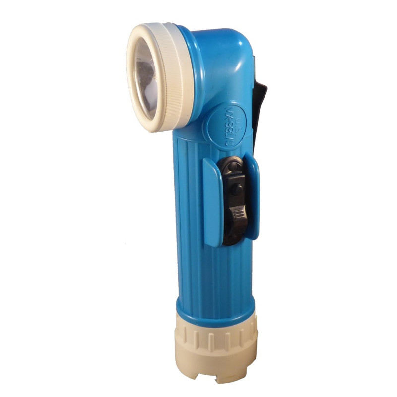 Fulton Flashlight MX991/U Right Angle Flashlight Blue and White N47-4 ...