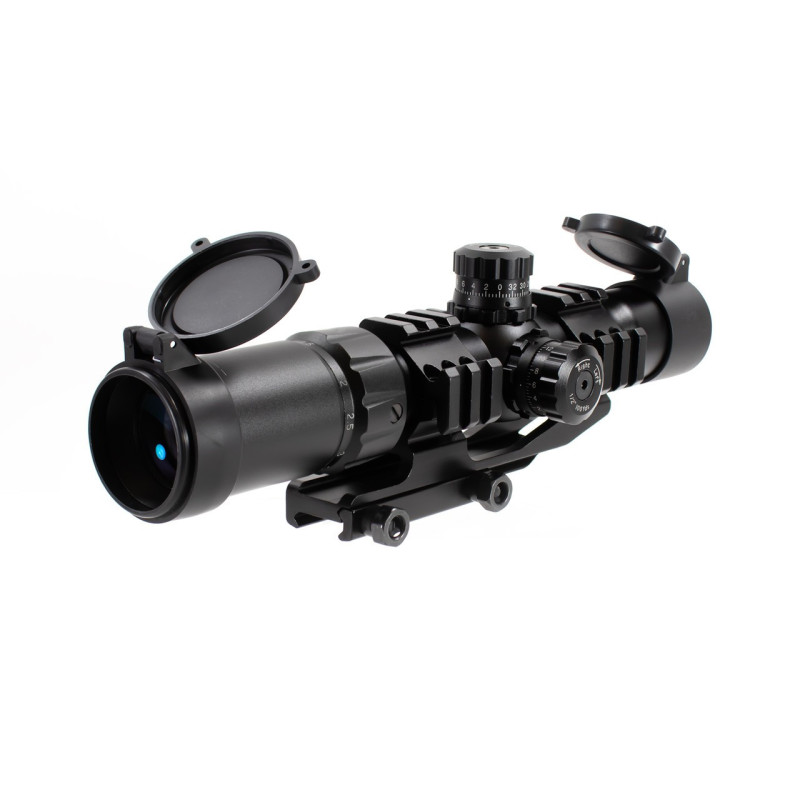 AIM Sports Recon Series 1.5-4x30 Illuminated CQB Rifle Scope Arrow ...